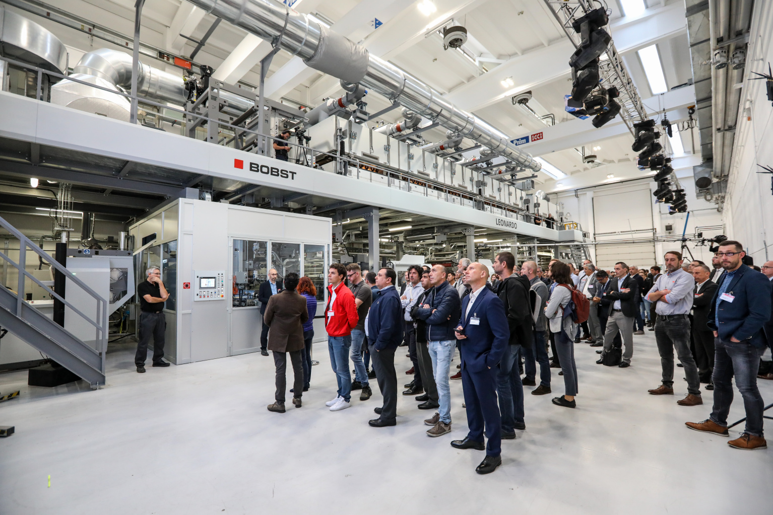 Bobst Italia presenta una linea di spalmatura d’eccellenza su scala ...
