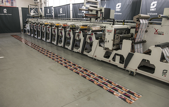 OMET X6.0: print in perfect register in less than 10 meters - Converter