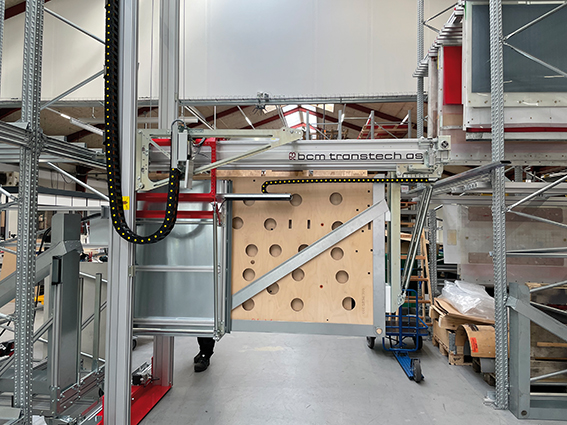 Bcm transtech: new full-automatic solutions for dies storage