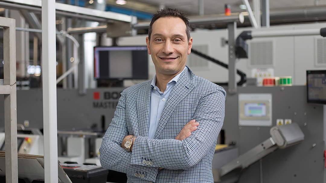 L’etichettificio I.B.E. ha scelto la nuova BOBST MASTER DM5