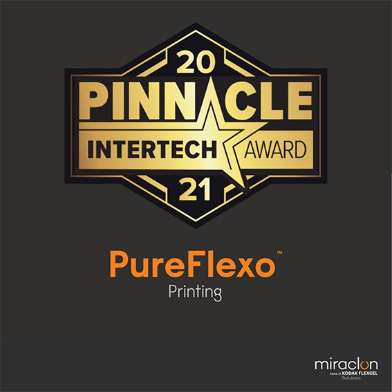 Miraclon honored for PureFlexo™ Printing Technology