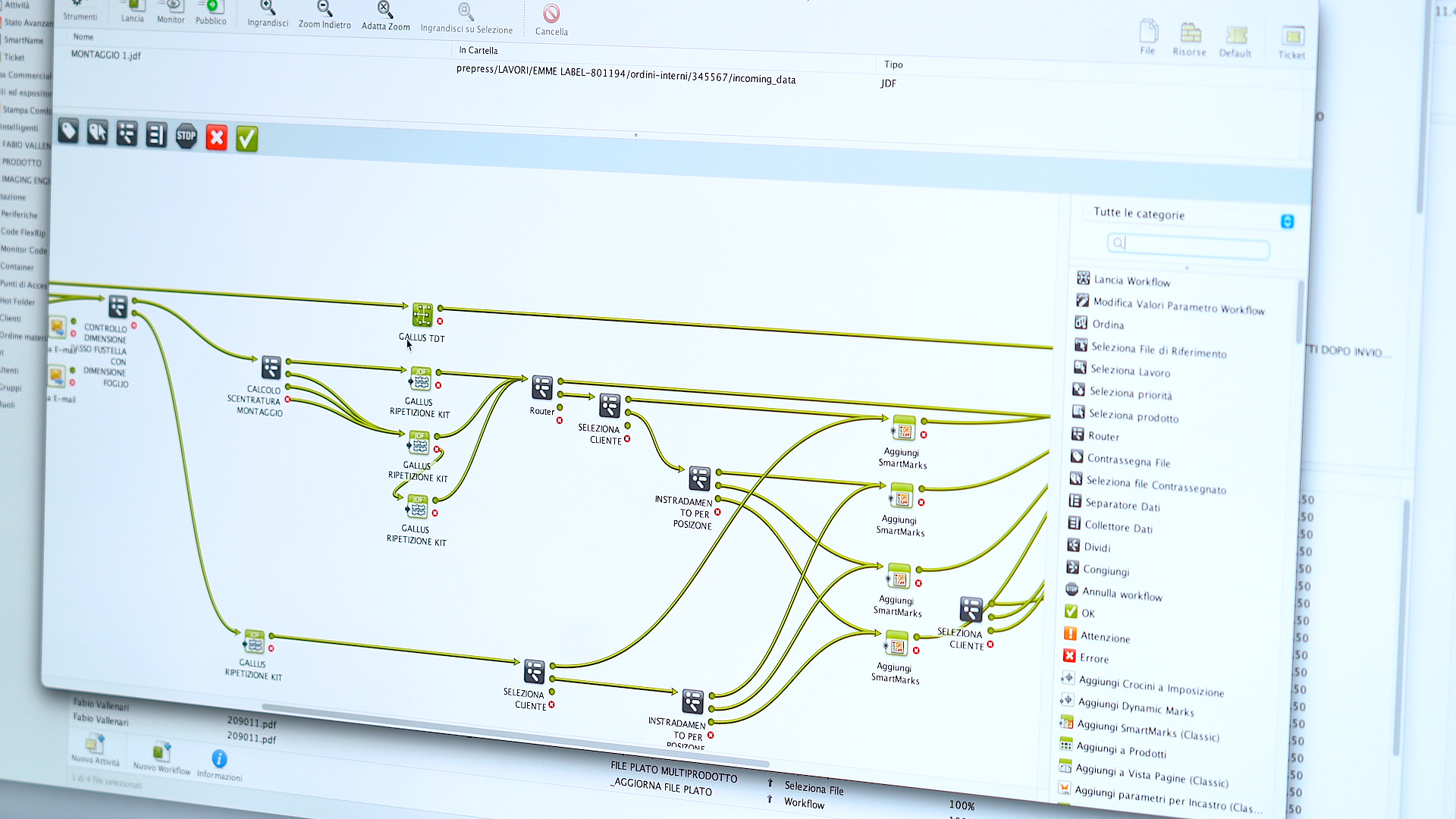 Grafical: with Esko workflow, more efficient production