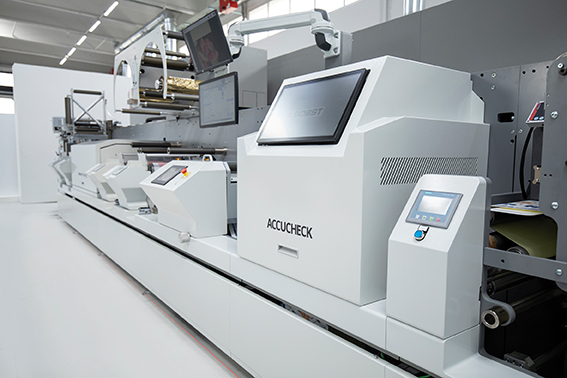 The aim for BOBST is digitalization: the main novelties