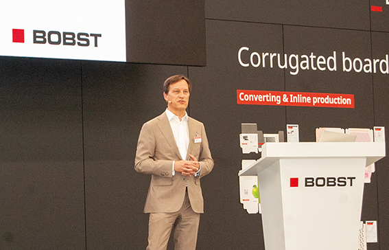 The aim for BOBST is digitalization: here the main novelties