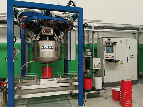 Inkmaker: third station at Samograph Italy